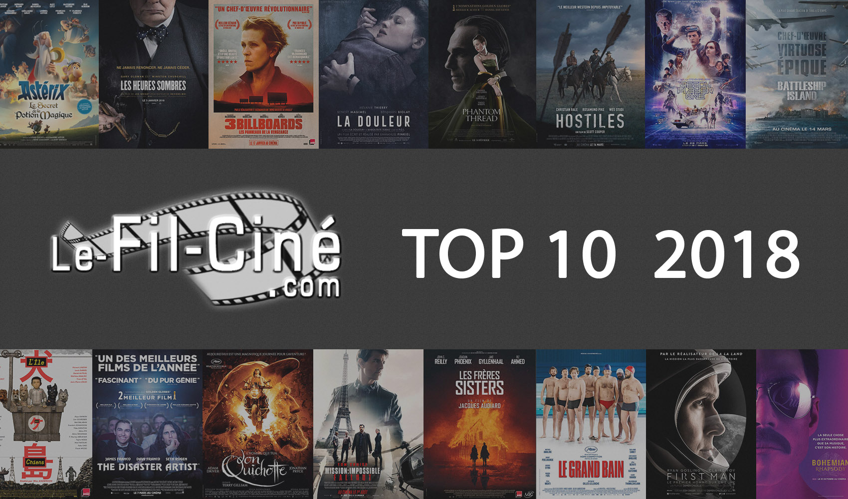 Top 10 - 2018 - Le Fil Ciné